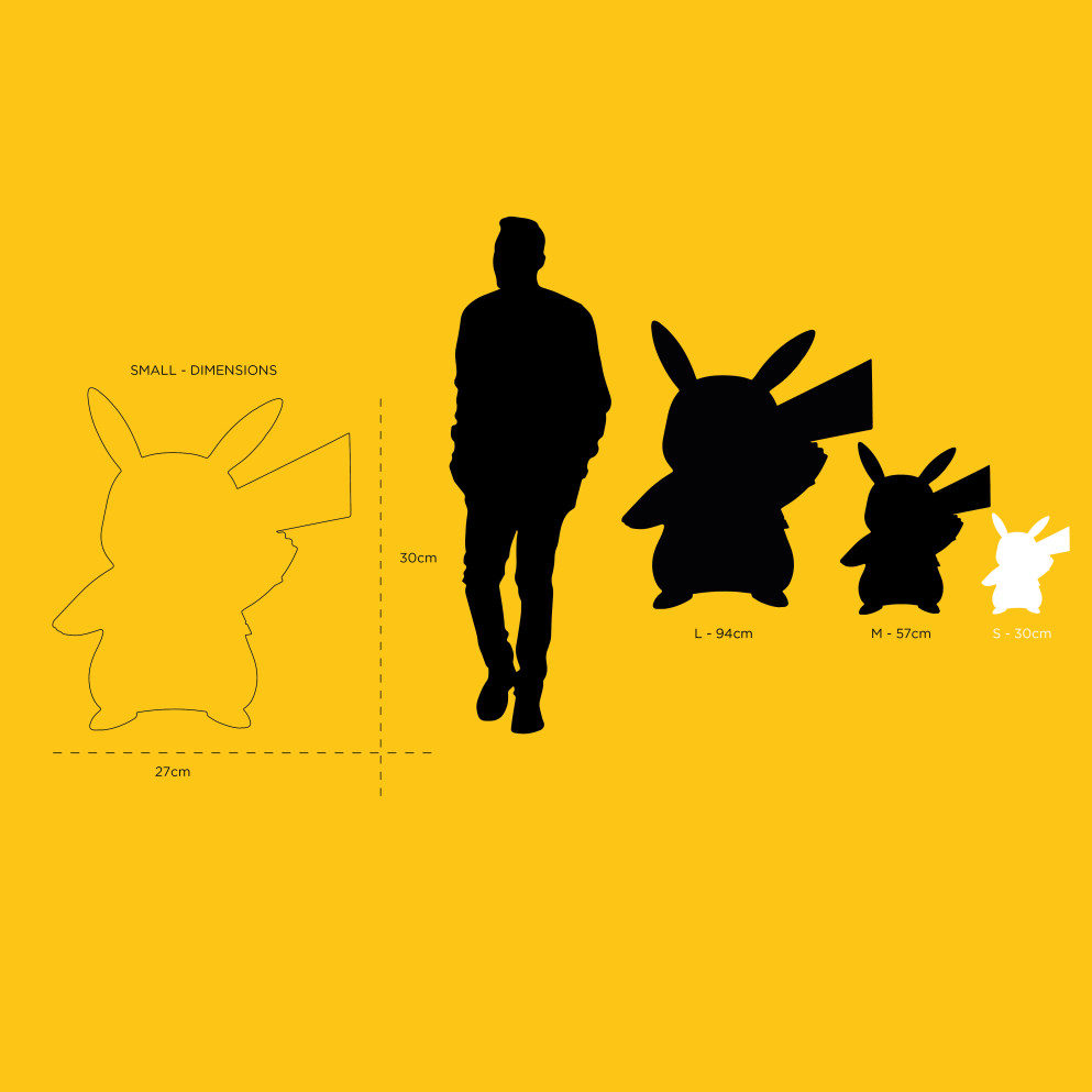 Pikachu Pokemon Figurine 30 cm
