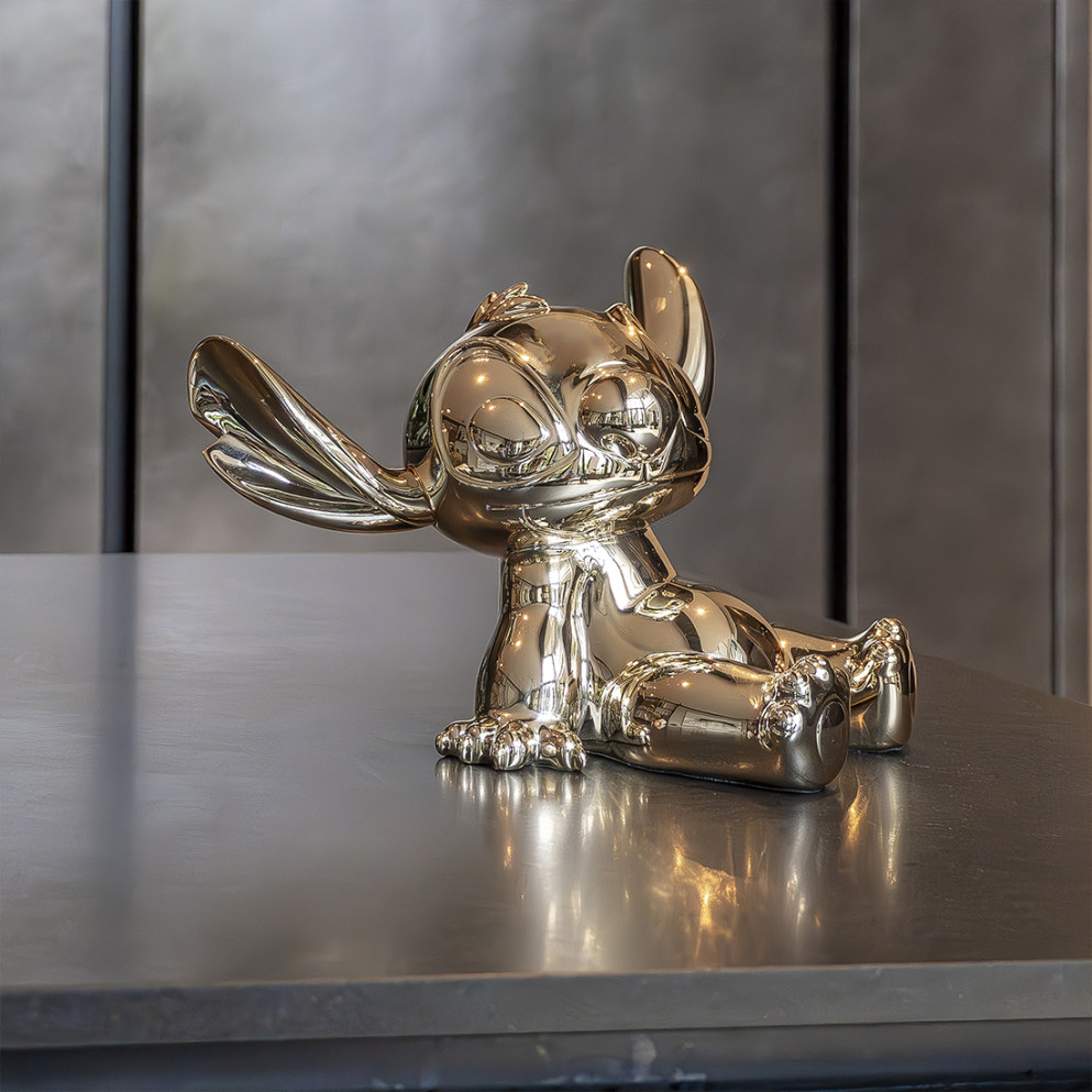 Stitch Chromed Gold Disney Figurine 30 cm