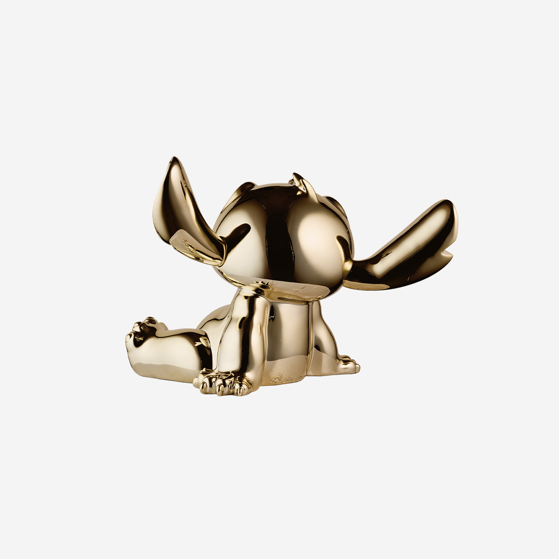 Stitch Chromed Gold Disney Figurine 30 cm